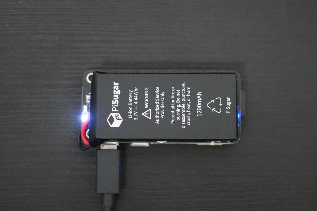 Raspberry Pi Zero Battery - PiSugar2 Portable 1200 mAh – PiSugar Kitchen