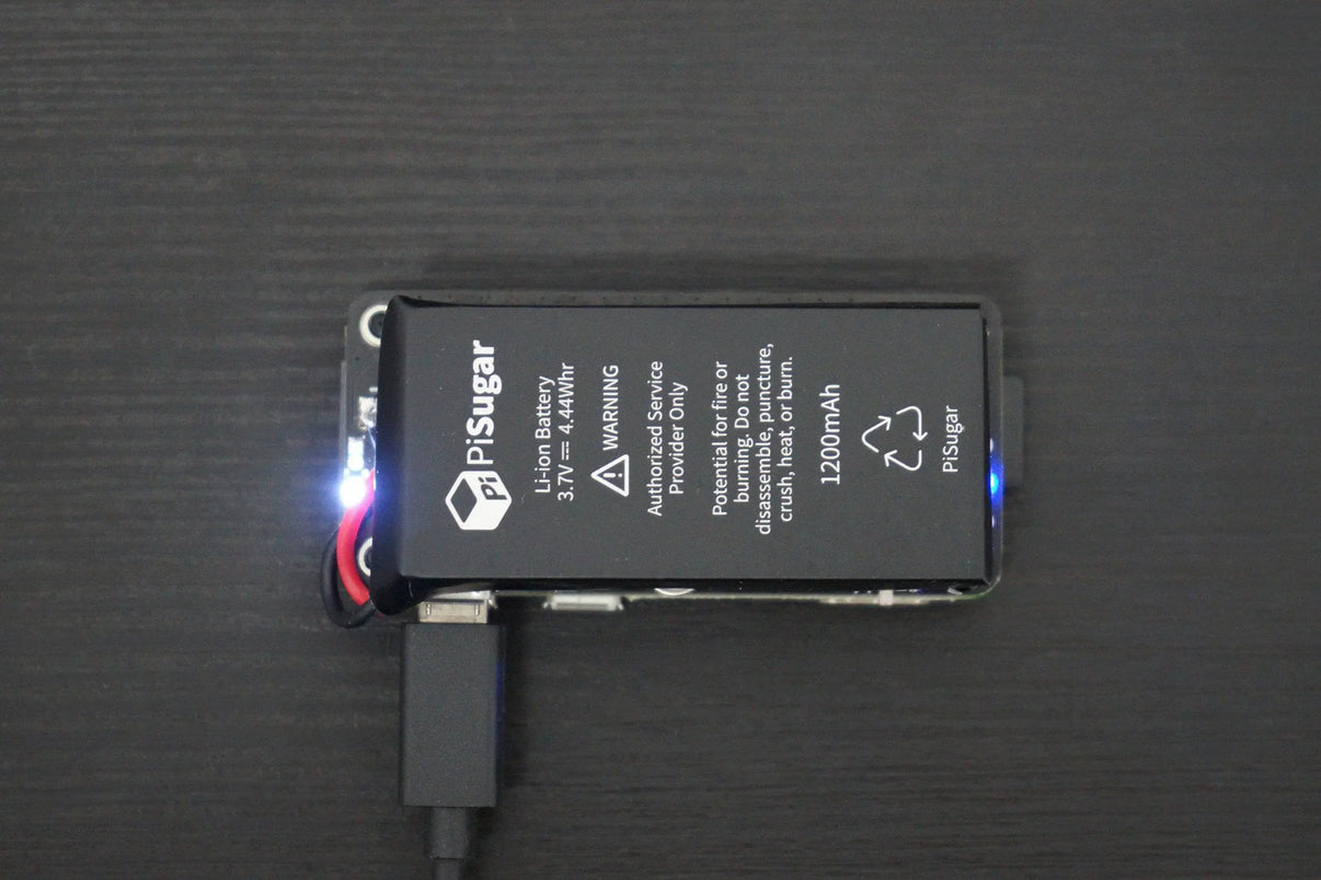 Raspberry Pi Zero Battery - PiSugar2 Portable 1200 mAh – PiSugar Kitchen
