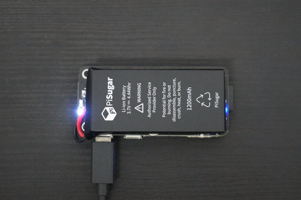 Raspberry Pi Zero Battery - PiSugar2 Portable 1200 mAh – PiSugar Kitchen